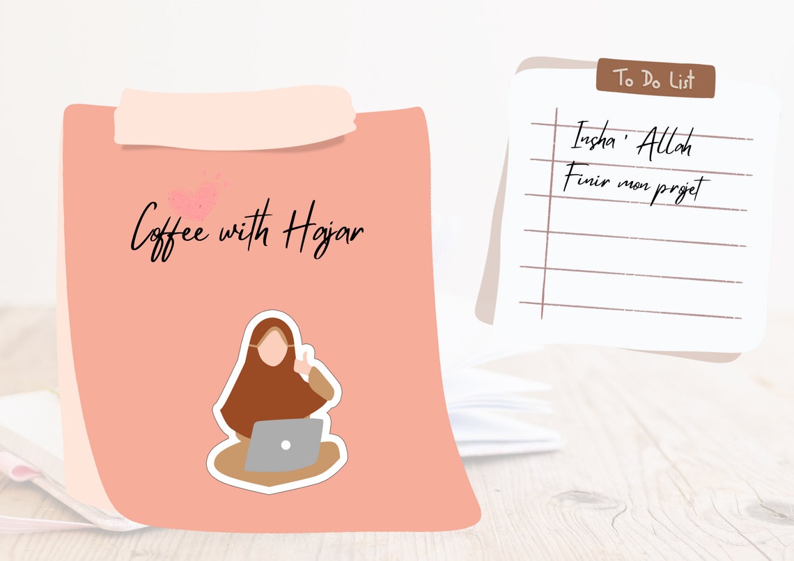 Bundle Stickers Jilbel, Hijab, Hijabi Girl, Muslim Woman, Niqab ...