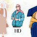 Hijab Sticker, Muslim Stickers, Muslimah Stickers, Png Stickers, Svg ...