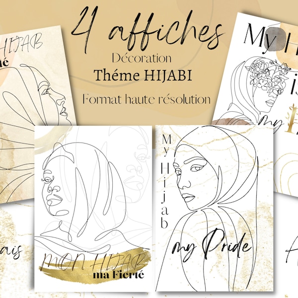 Hijab Posters - Etsy