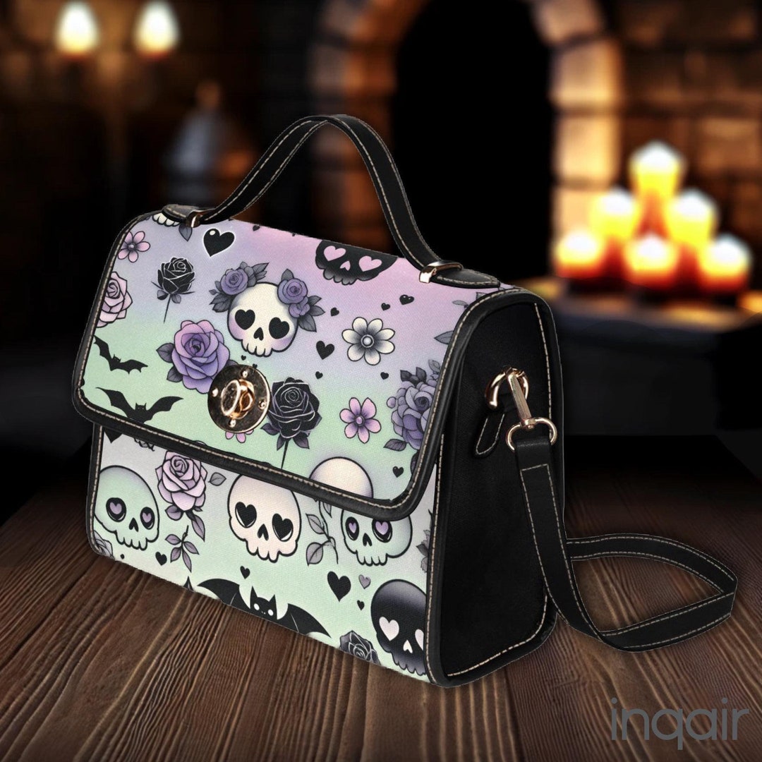 Goth Cute Handbag Goth Punk Purse Kawaii Pastel Bag Alternative Fashion ...