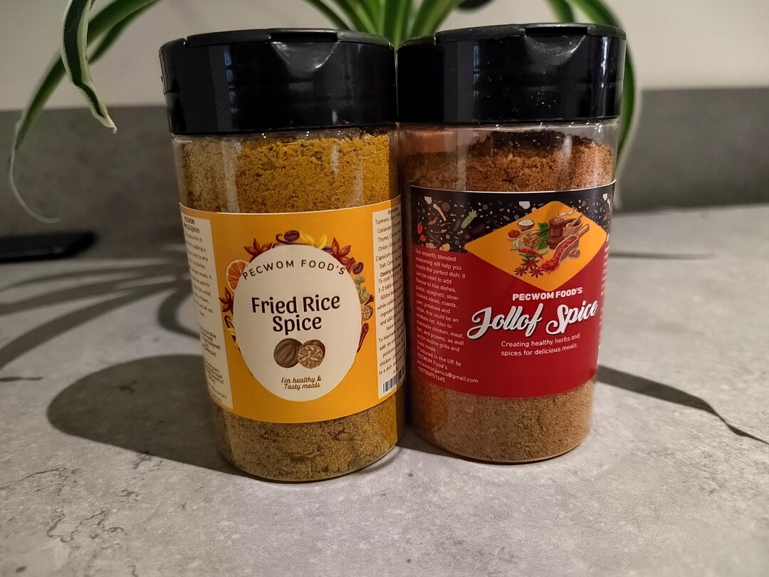 2 in 1 Food Spices ( Jollof Spice and Fried Rice Spice) - Etsy