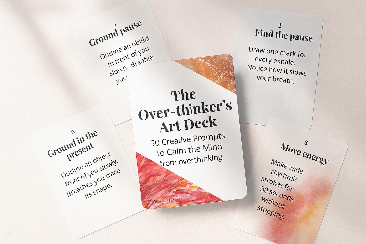 Art Therapy Prompt Cards – Mindfulness Deck (printable PDF) - Etsy