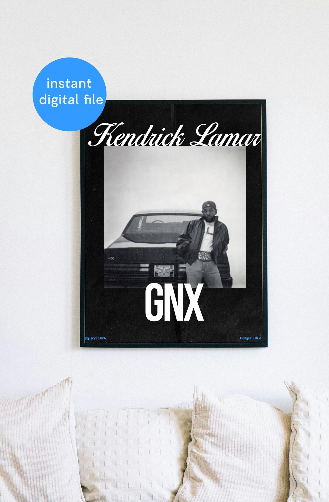 New Kendrick Lamar Album Poster - Modern Hip-hop Wall Art, Rap Fan ...