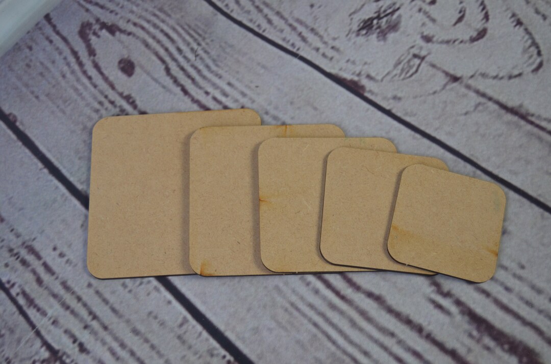 Laser Cut MDF Wooden Shapes, Heart, Star, Circle, Square. Craft ...