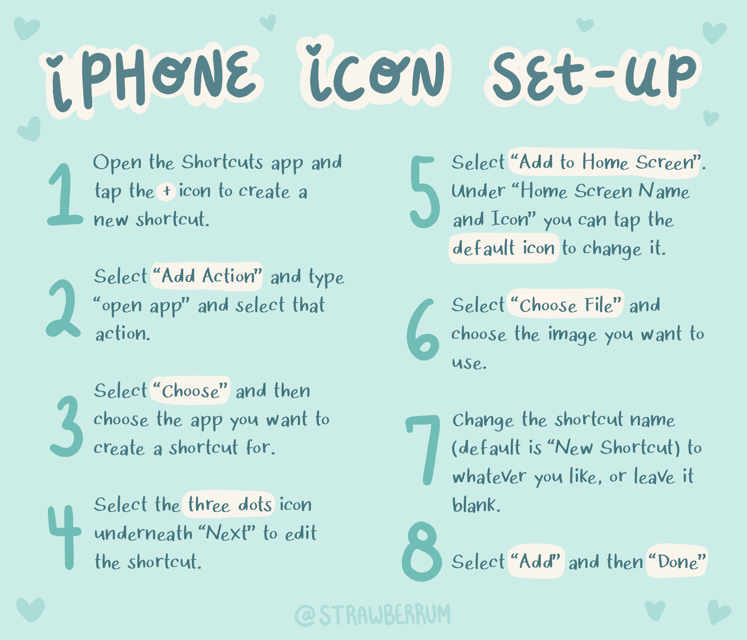 Berrycore Kawaii Icon & Wallpaper Pack | Aesthetic App Icons for Ios ...