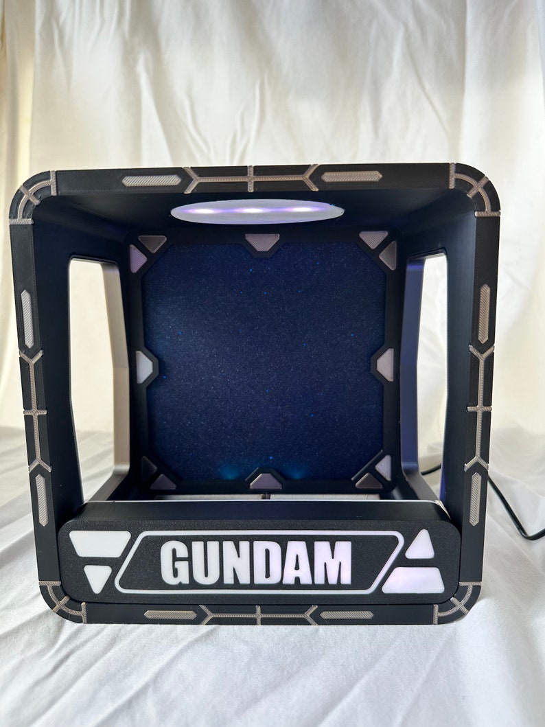Gundam Model Display Case HG/ RG 1/144 Scale LED Illuminated - Etsy