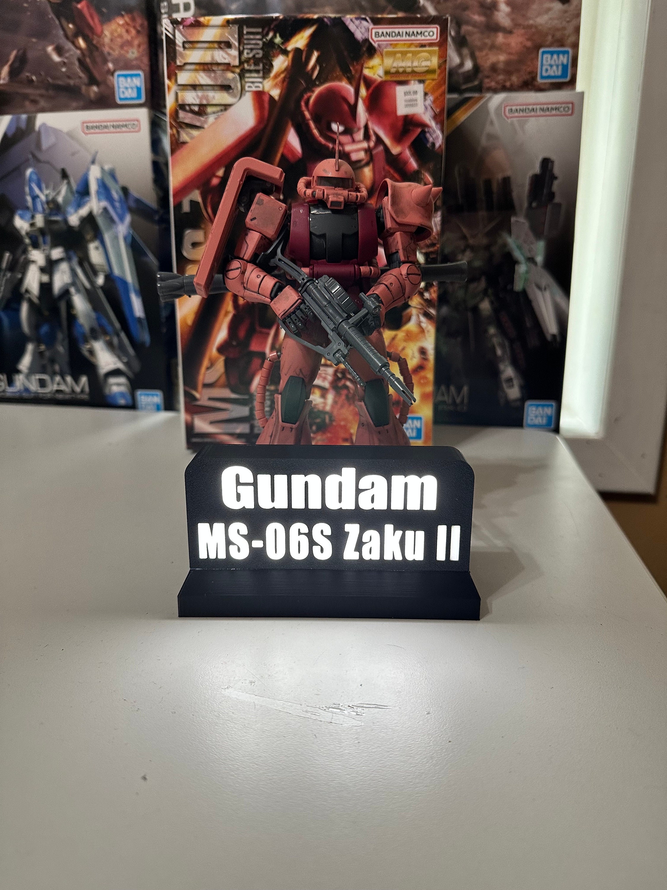 Gundam Model LED Display Platform, Customizable, for 1/100 and 1/144 ...