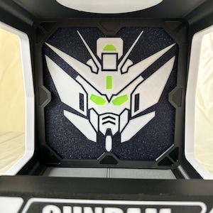 Gundam Model Display Case HG/ RG 1/144 Scale LED Illuminated - Etsy