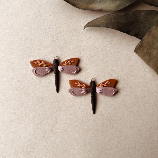 Polymer Clay Dragonfly - Etsy
