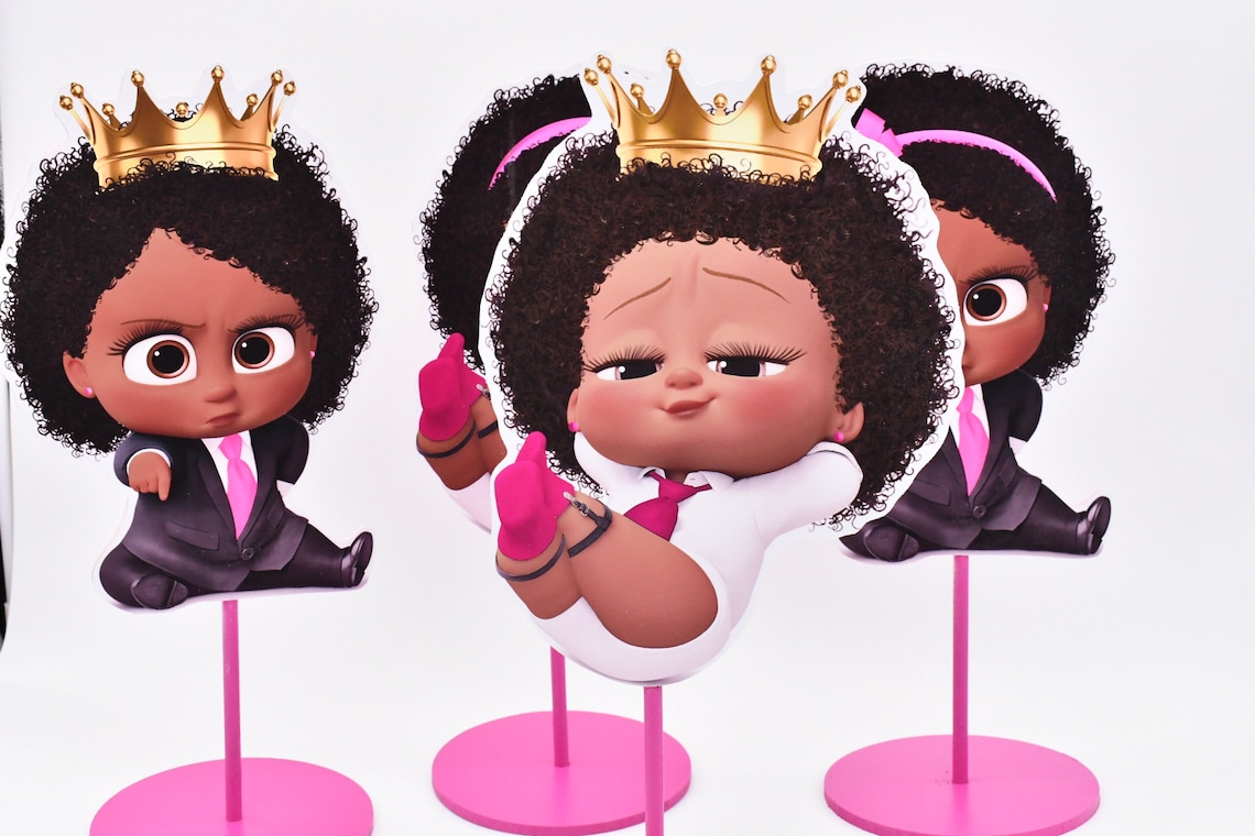 Baby Boss African American Girl Boss Baby Party Decorations - Etsy