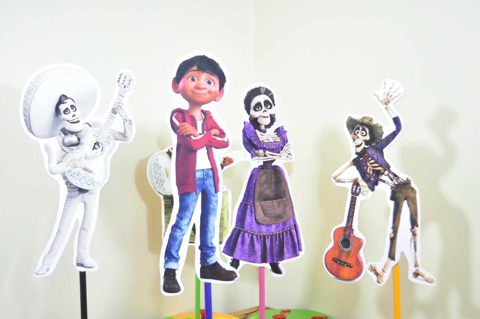 Coco Inspired Birthday Party Centerpieces, COCO Birthday Party ...