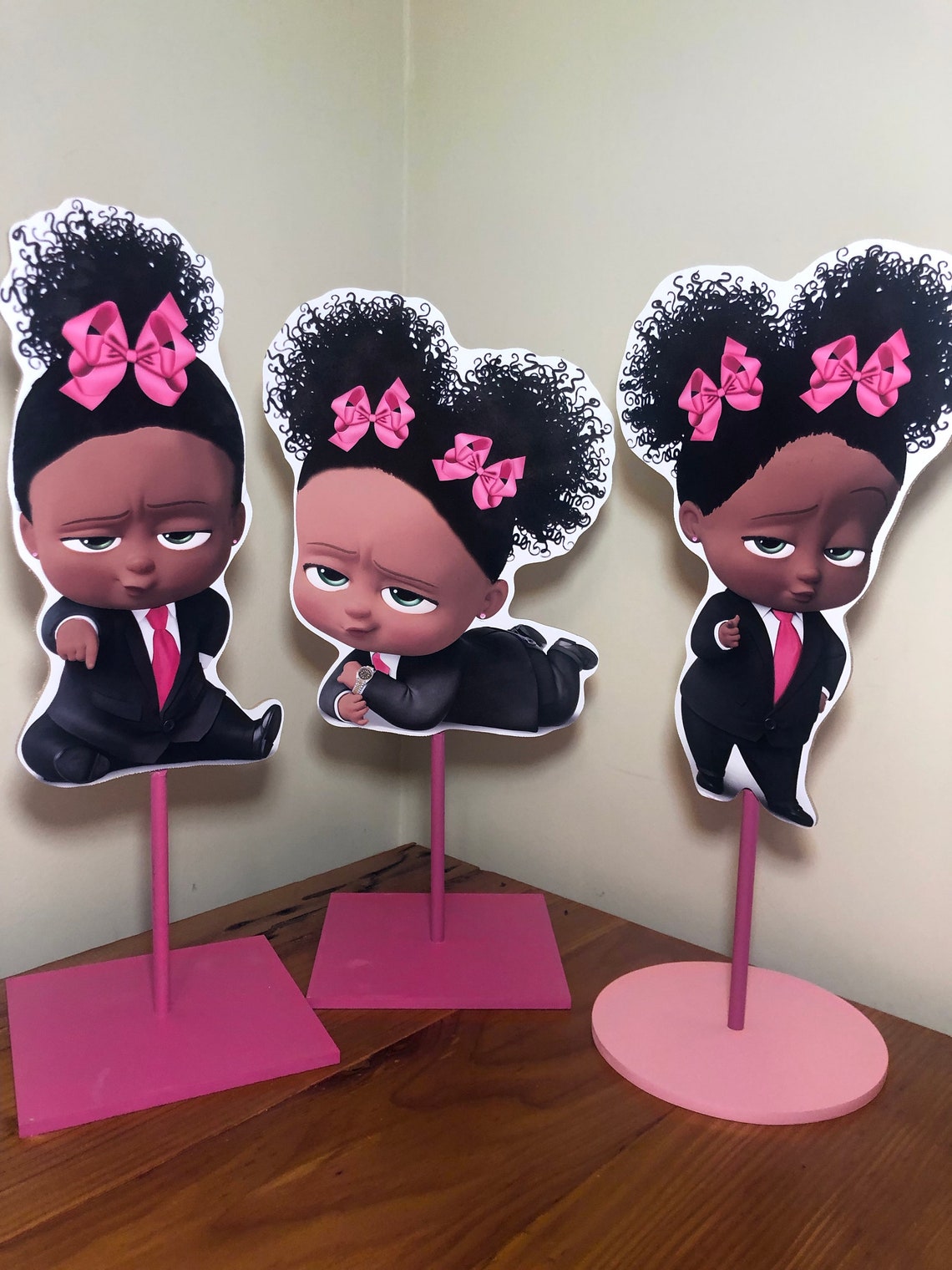 Bossy Girl Baby Boss African American Girl Boss Baby Party - Etsy