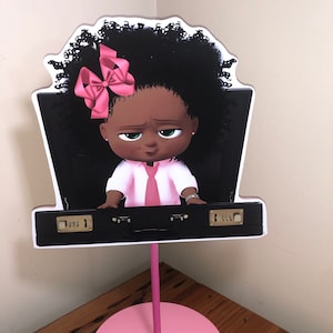 Bossy Girl Baby Boss African American Girl Boss Baby Party Decorations ...