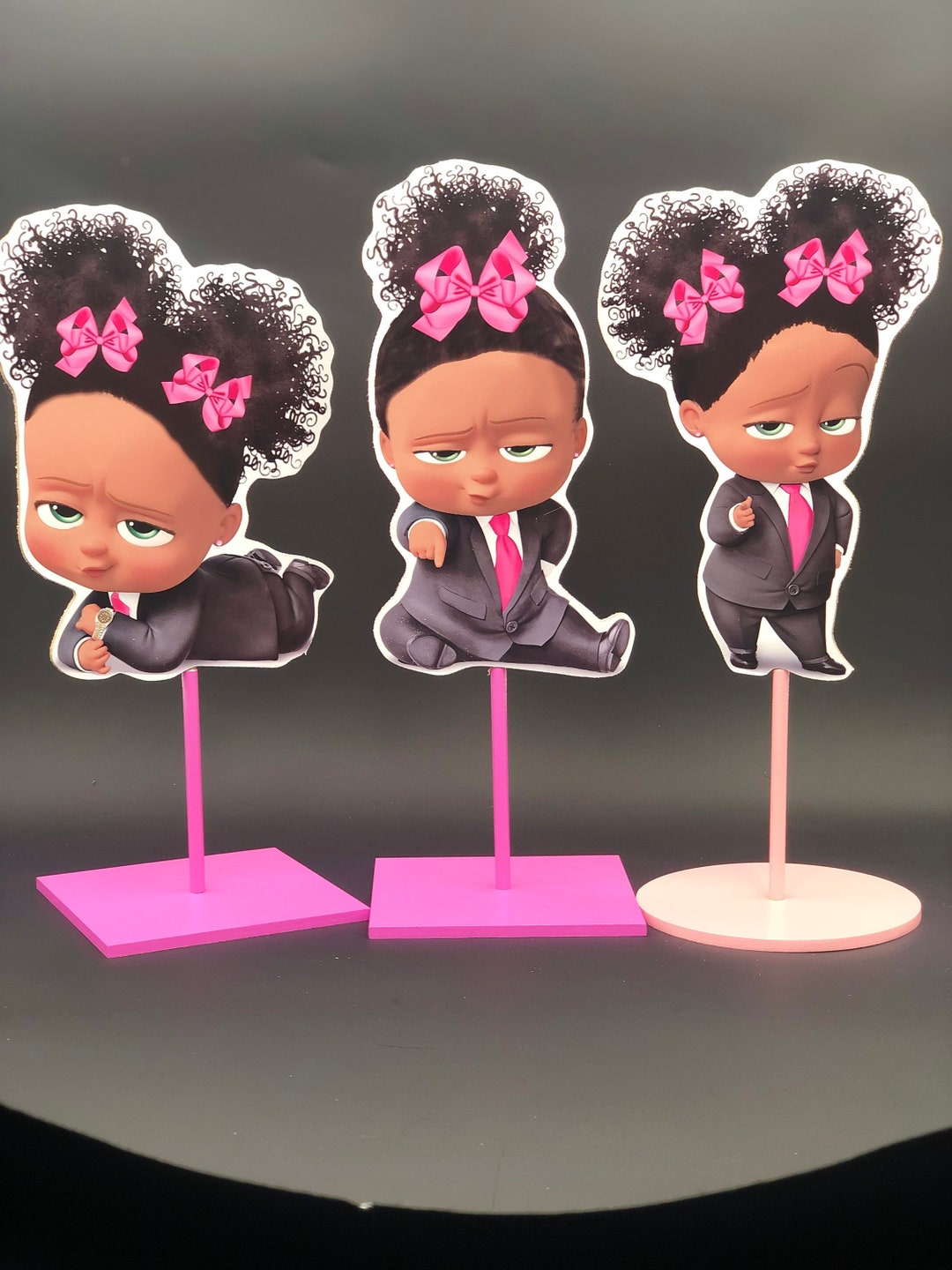 Bossy Girl Baby Boss African American Girl Boss Baby Party Decorations ...