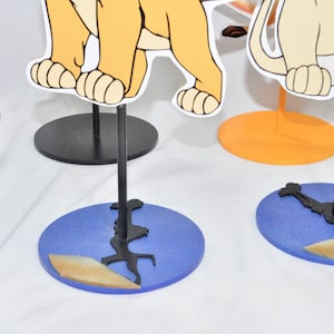 Lion King Themed Party Table Centerpieces, Simba, Nala, Mufasa Circle ...