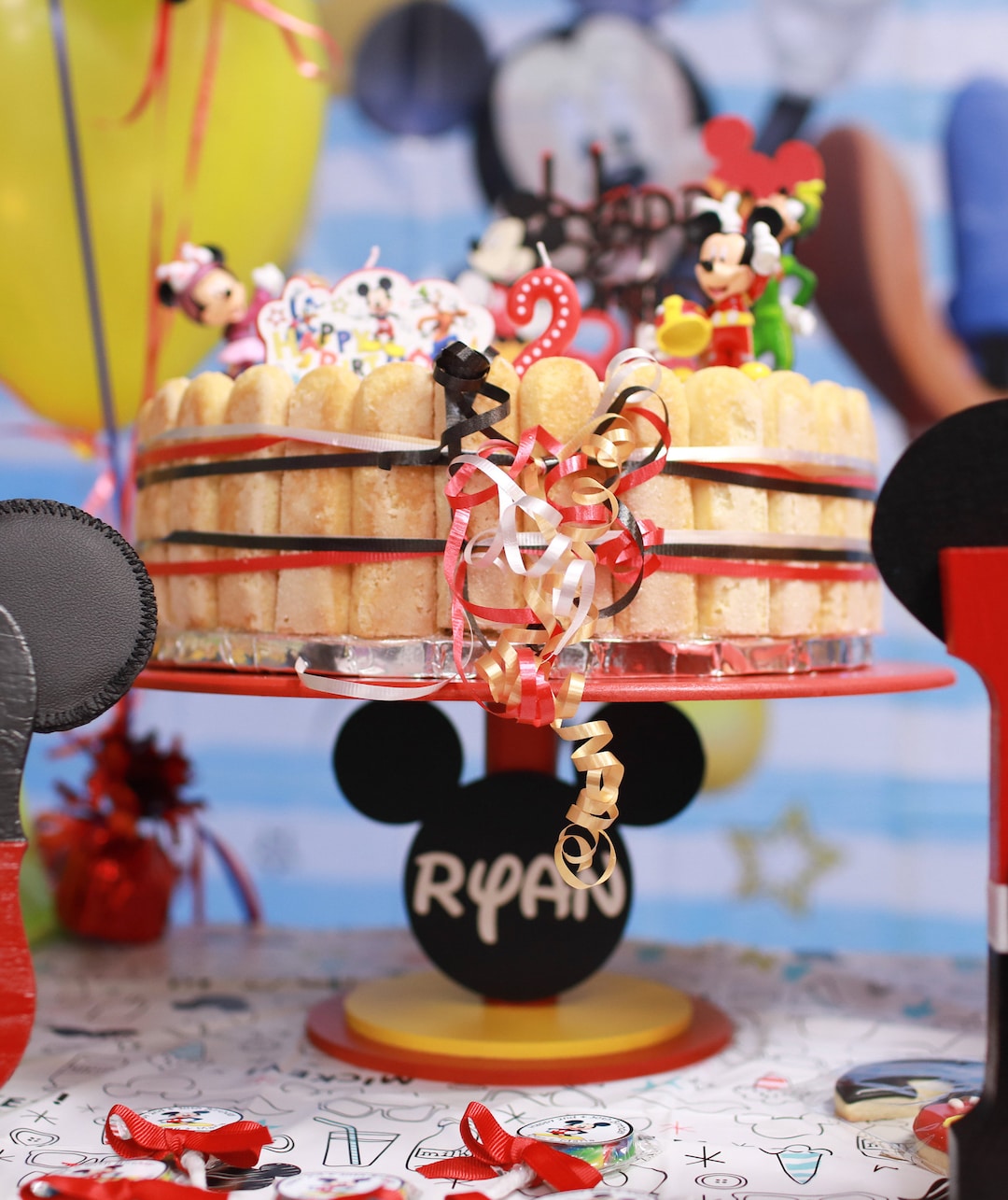 Mickey Mouse Cake Stand Mickey Cake Smash Cake Cake Pop Stand - Etsy