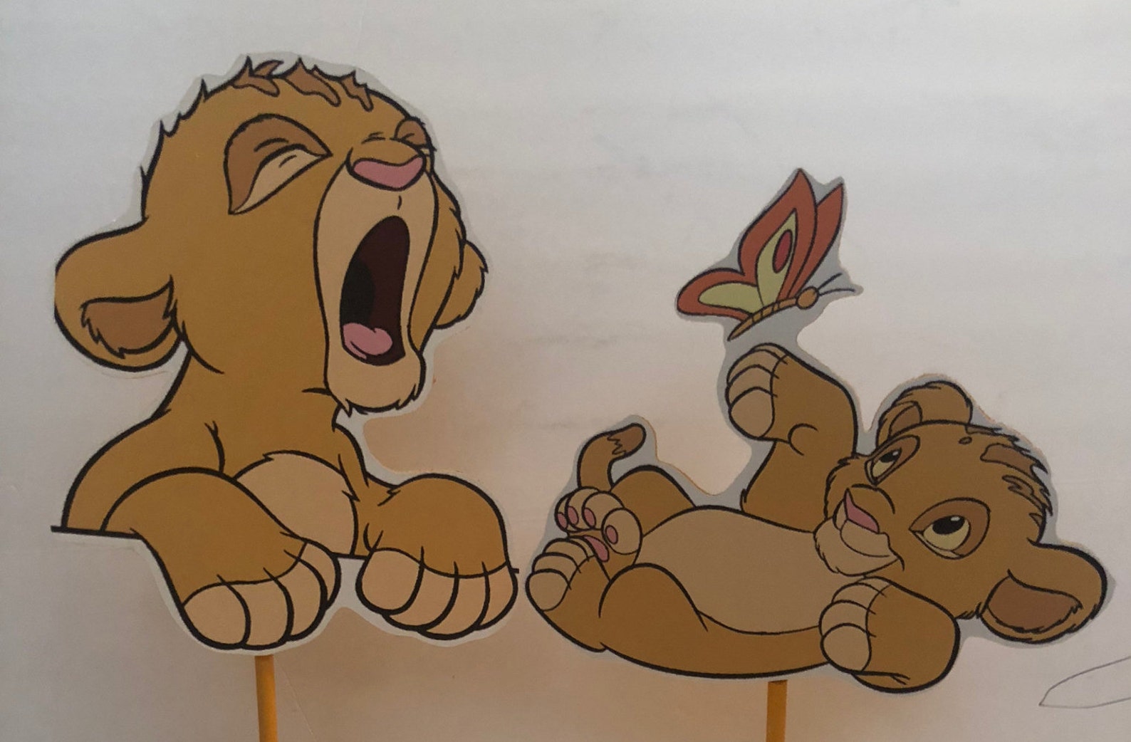 Baby Simba Lion King Themed Baby Shower Party Table Centerpieces ...