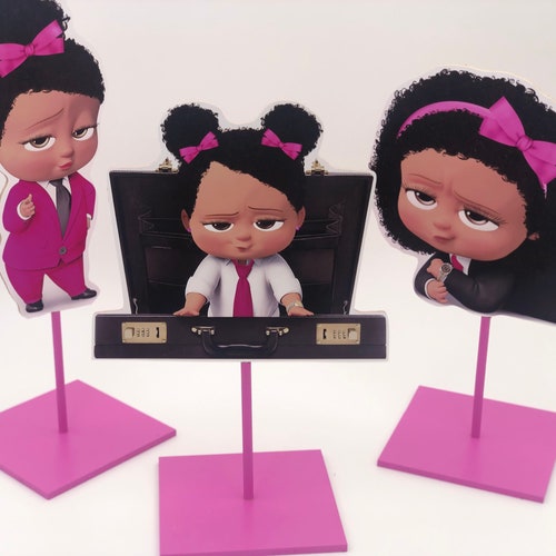 Bossy Girl Baby Boss African American Girl Boss Baby Party - Etsy