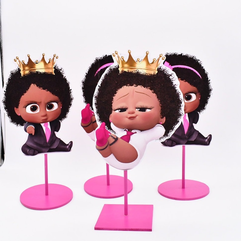 Baby Boss African American Girl Boss Baby Party Decorations - Etsy