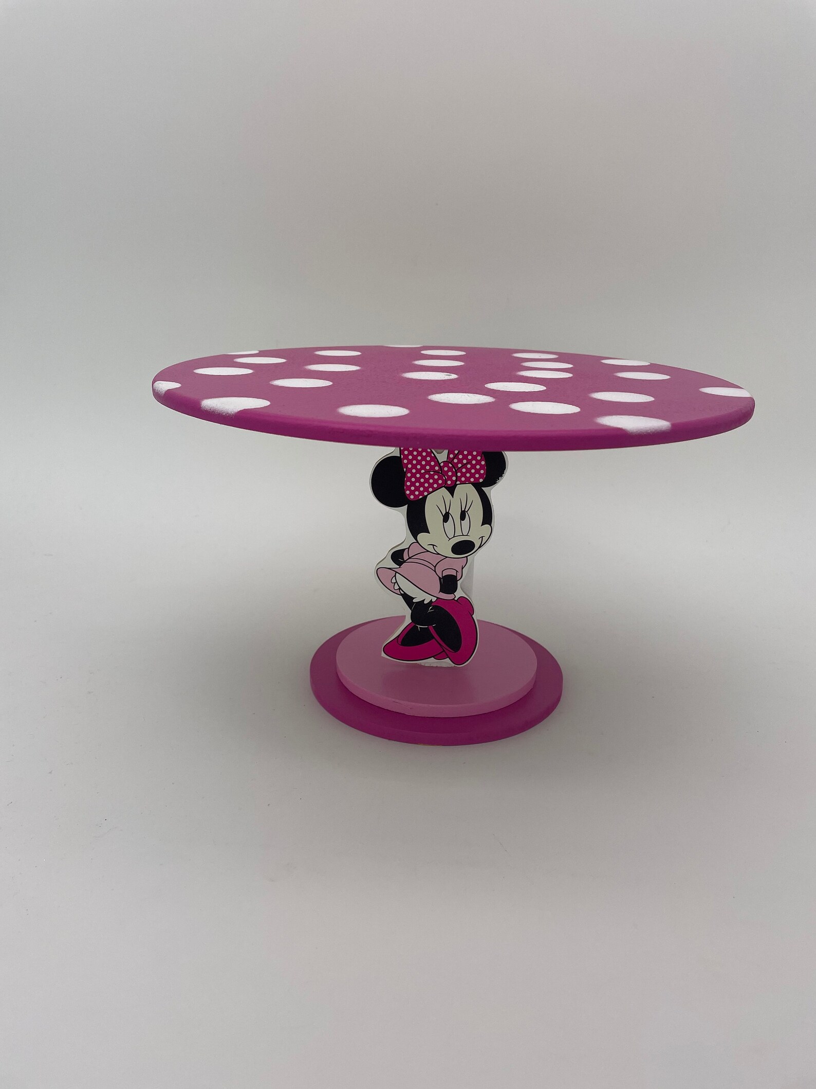 Minnie Mouse Inspired Cake Stand, Minnie Mouse Birthday Party Dessert ...
