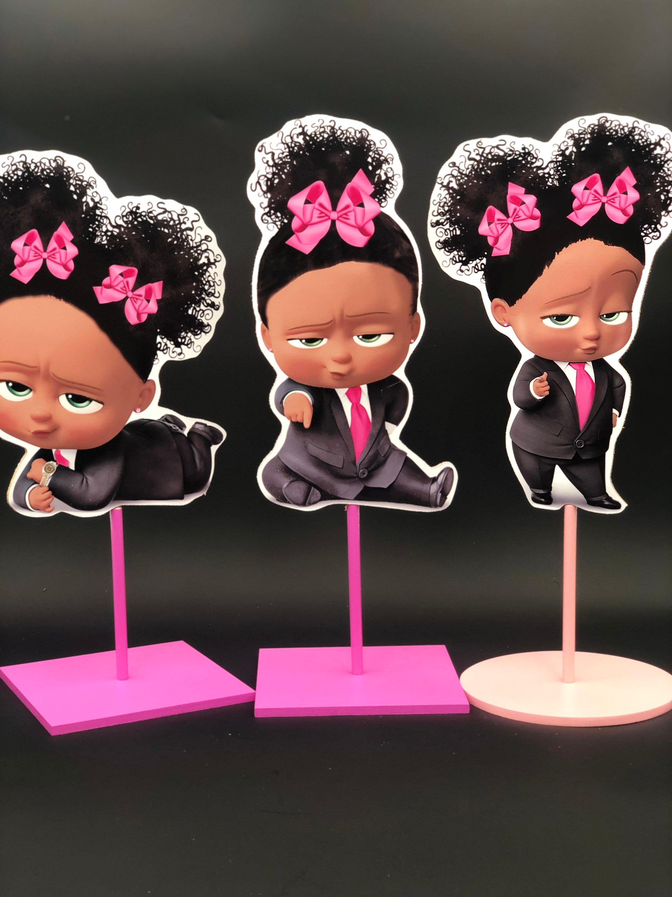 Bossy Girl Baby Boss African American Girl Boss Baby Party Decorations ...