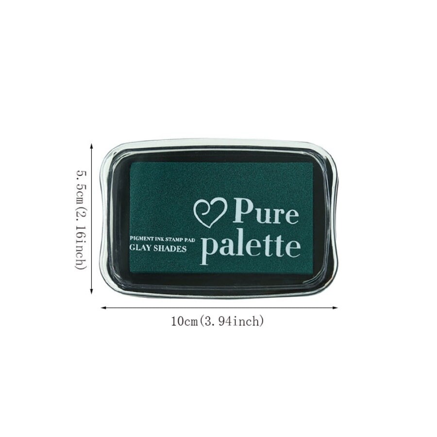 12 Colors Large Size Inkpad for Stamp DIY Crafts Scrapbooking Ink Pads ...