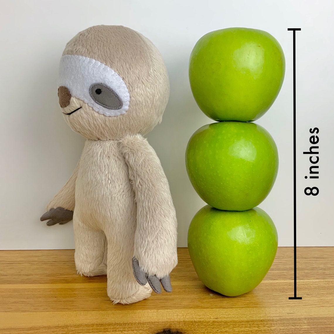 Sloth Sewing Pattern Stuffed Sloth Pattern Sloth Pdf Sewing | Etsy