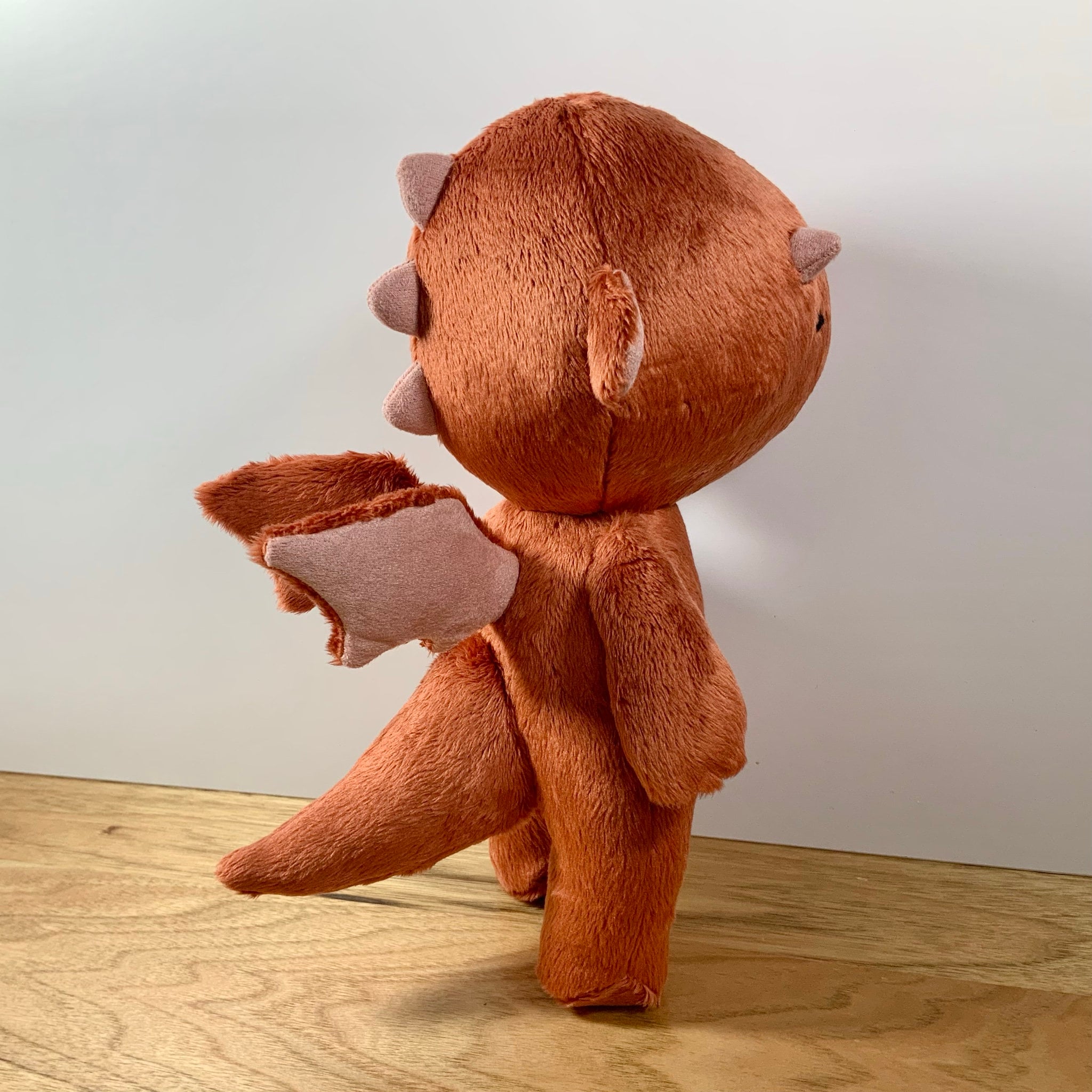 Mythical Dragon Plushie, Stuffed Dragon Plush Sewing Pattern, Dragon ...