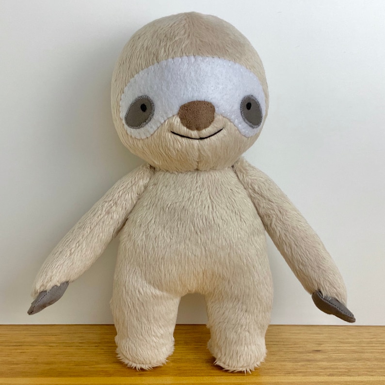 Sloth Sewing Pattern Stuffed Sloth Pattern Sloth Pdf Sewing | Etsy India