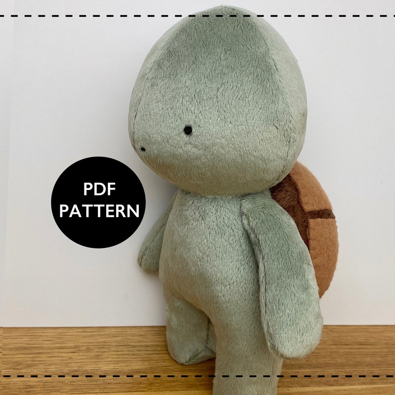 Turtle Plush Pattern - Etsy