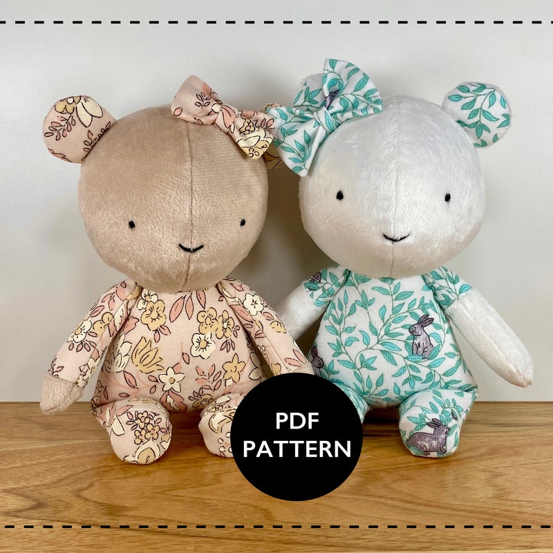 Memory Bear Pattern - Etsy