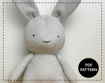 Bunny Sewing Pattern | Etsy