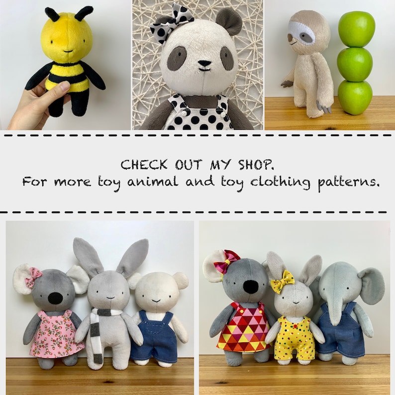 Triceratops Plushie Stuffed Dinosaur Plush Sewing Pattern - Etsy