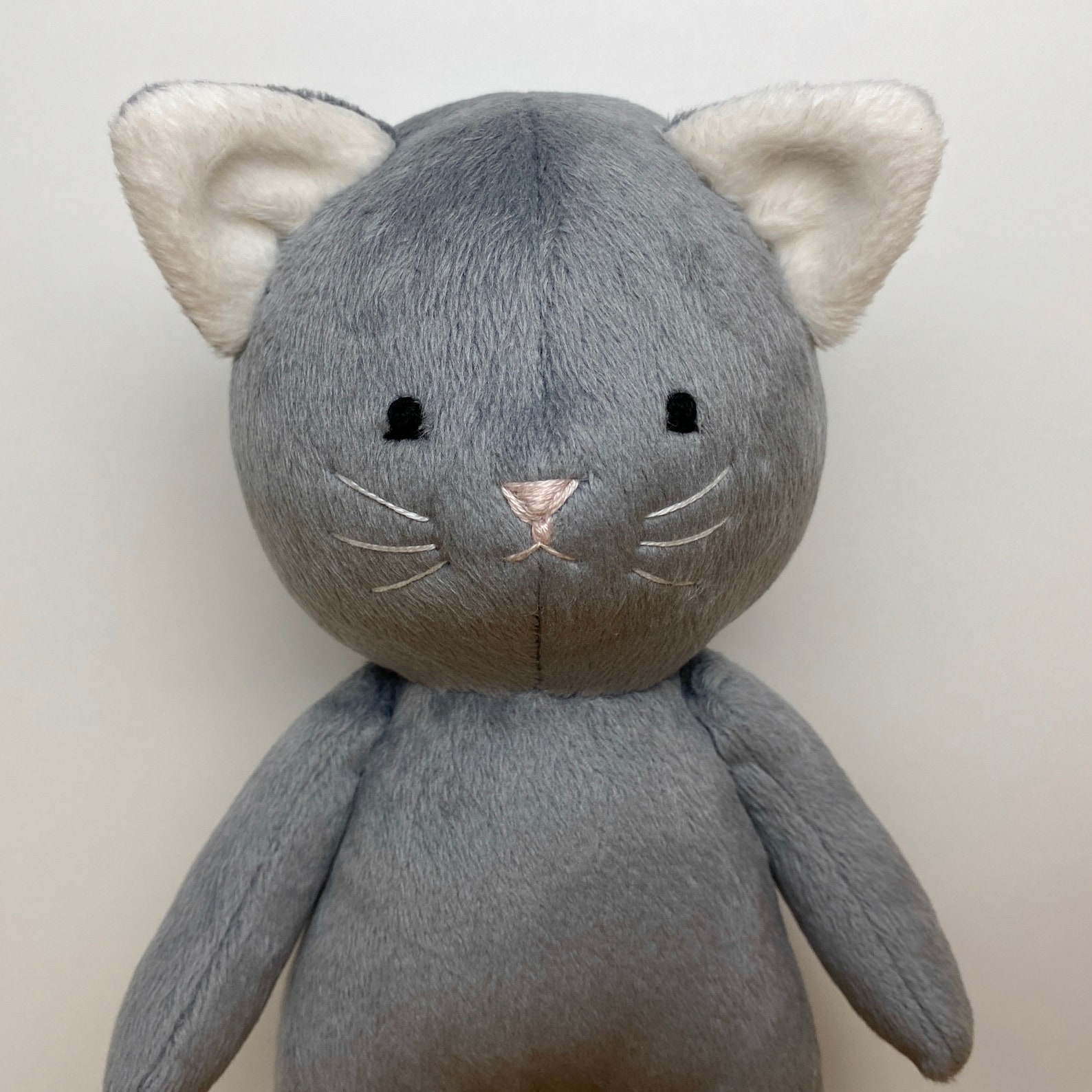 Cat Sewing Pattern Cat Plush Digital Pattern Stuffed Animal | Etsy