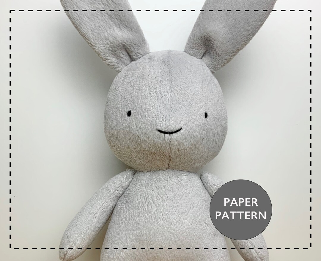 Sewing Pattern, Bunny Rabbit Toy, Paper Pattern - Etsy