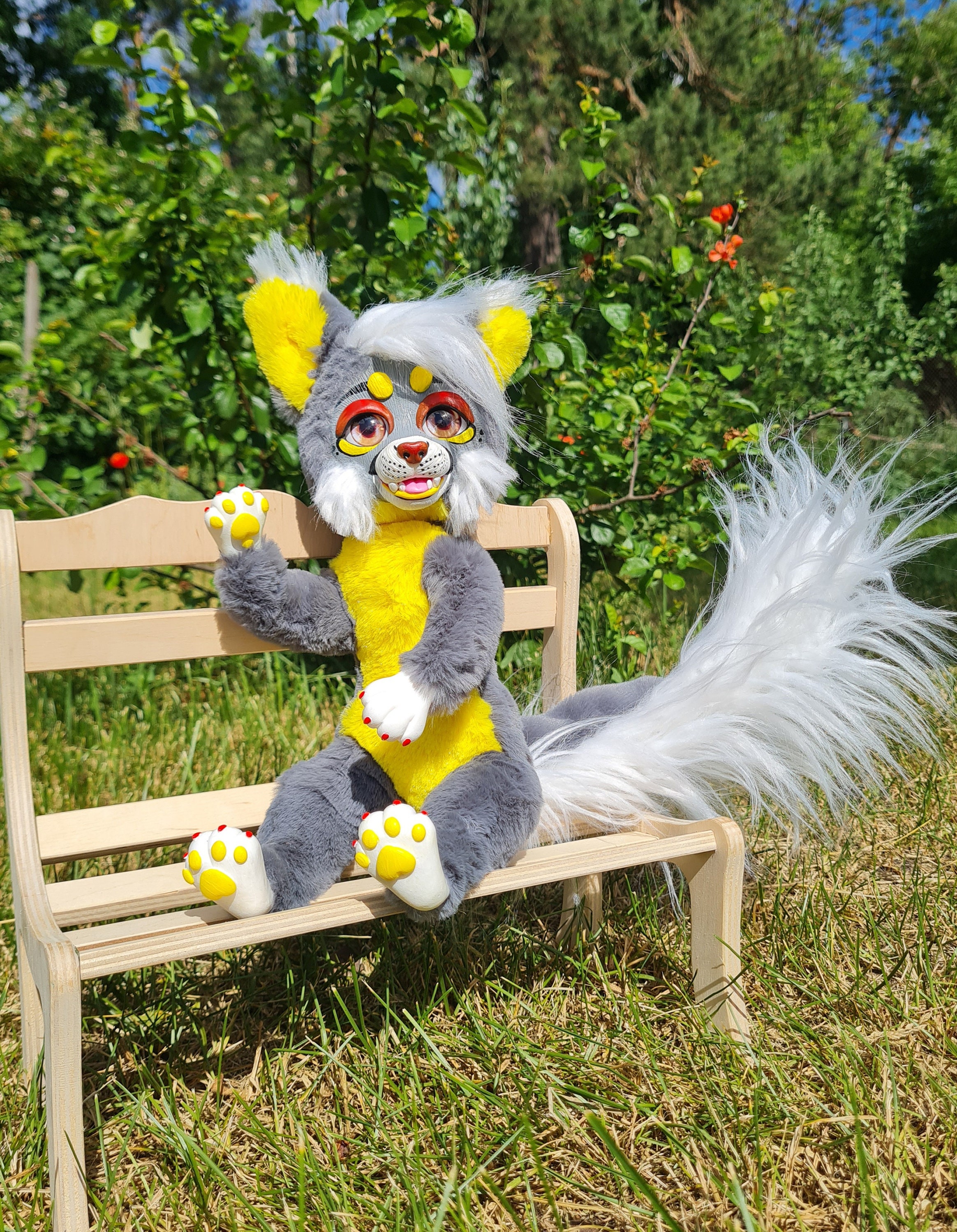 Fantasy Cat Plush Cat Handmade Lynx - Etsy