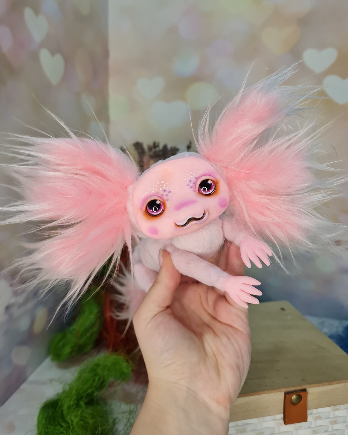 Axolotl Axolotl Doll Poseable Art Doll - Etsy