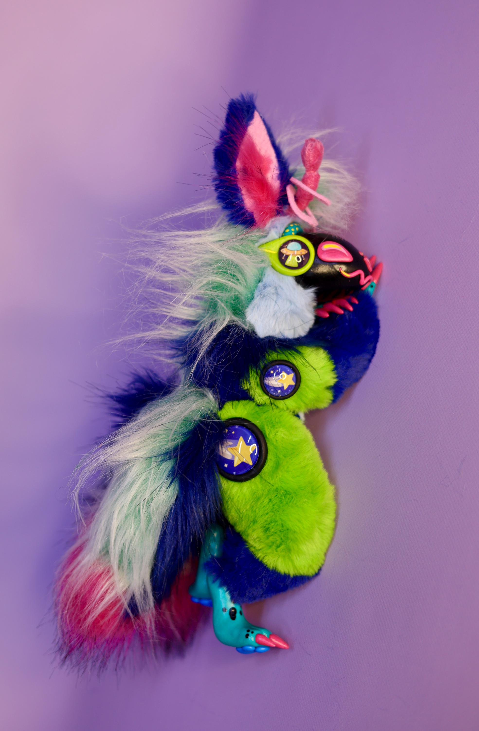 Protogen Ufo, Art Doll, Sculpture Furry - Etsy