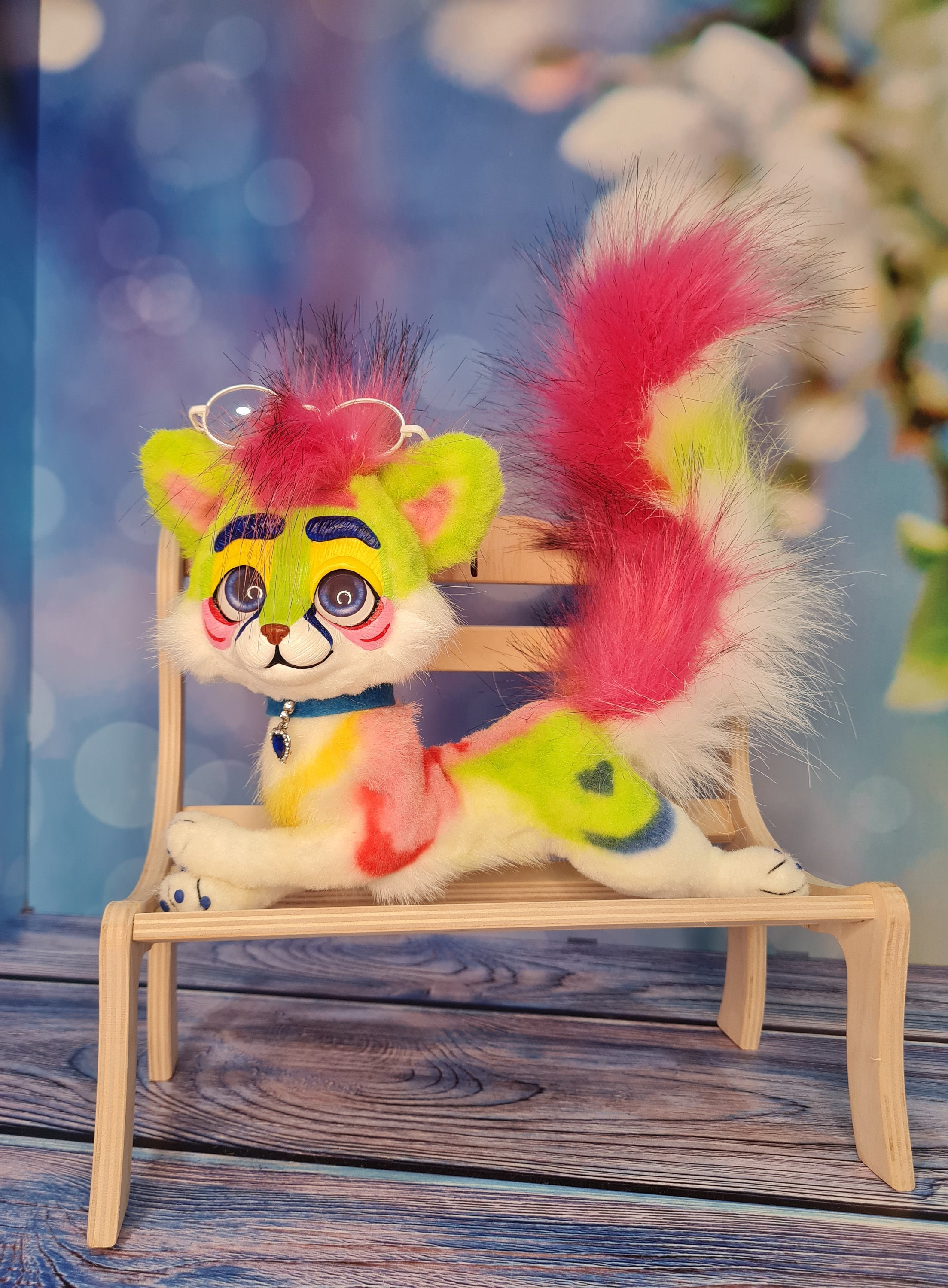 Kitten Cat Poseable Art Doll | Etsy