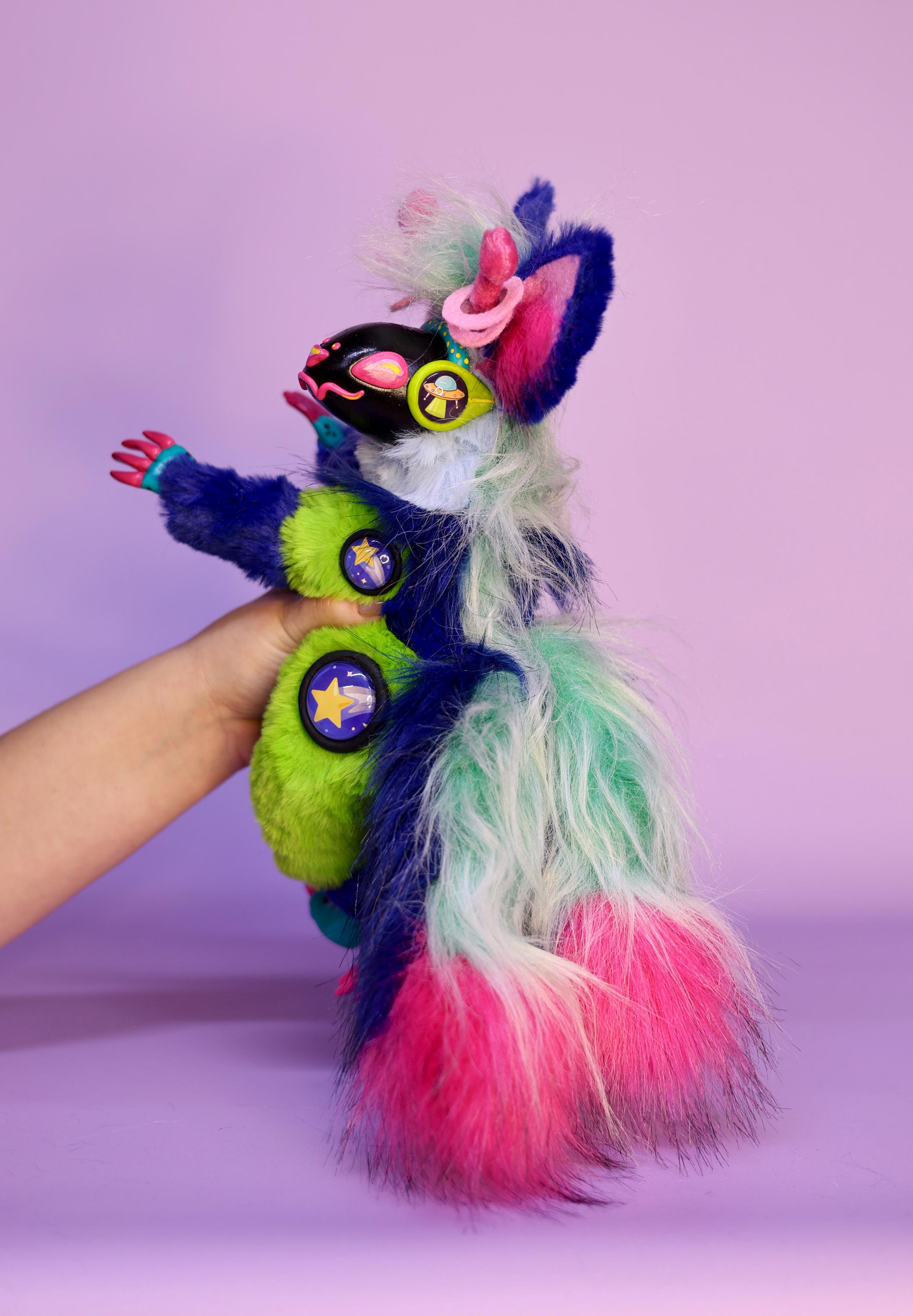 Protogen Ufo, Art Doll, Sculpture Furry - Etsy