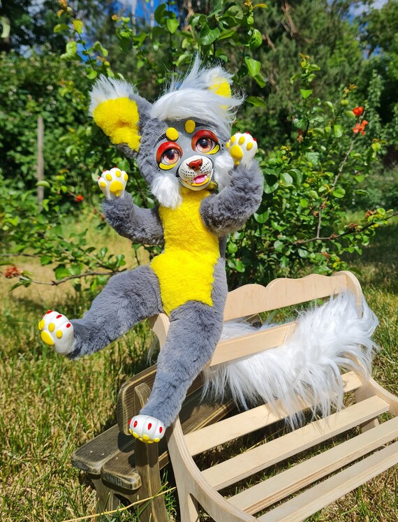 Fantasy Cat Plush Cat Handmade Lynx - Etsy