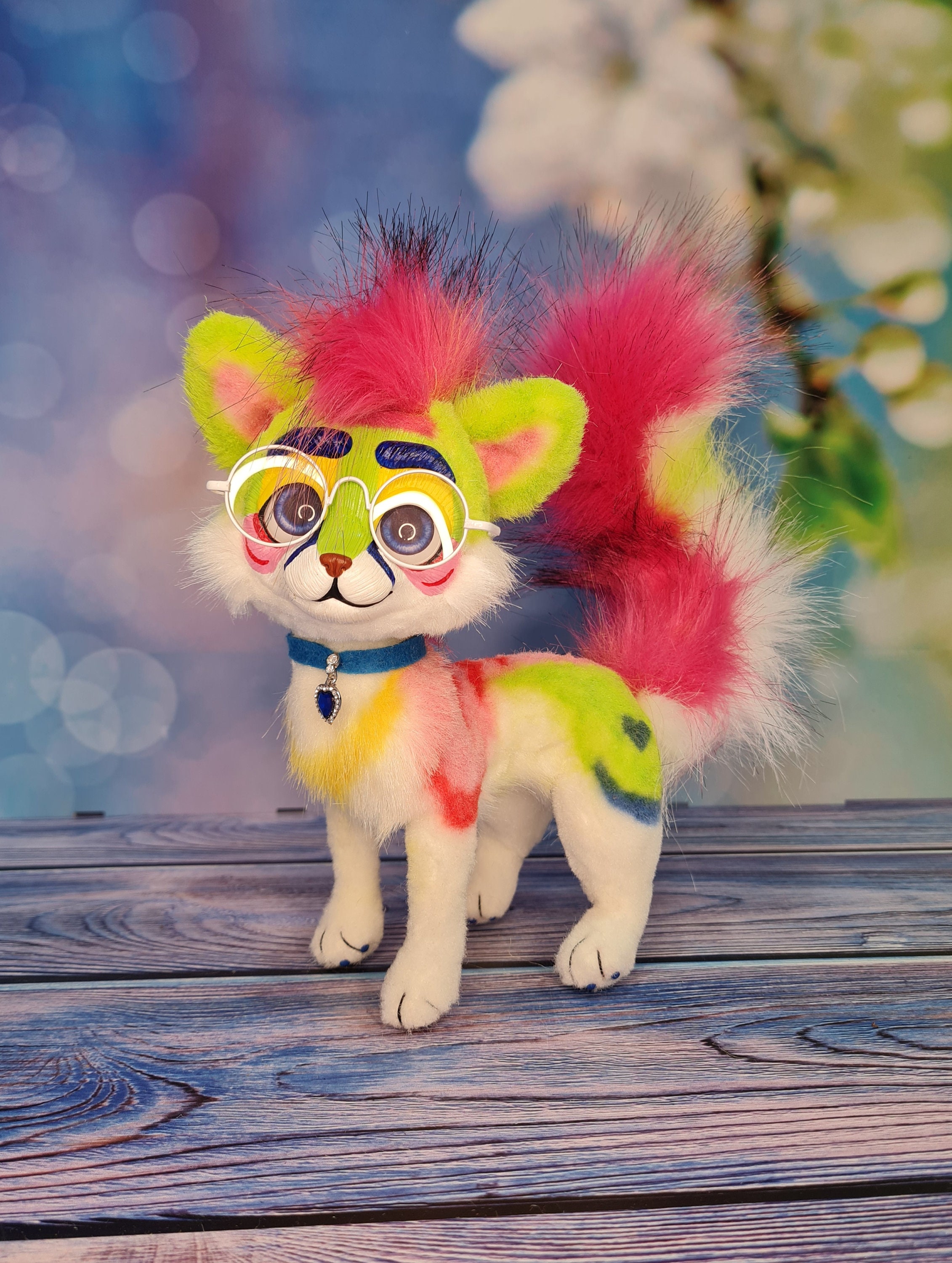 Kitten Cat Poseable Art Doll | Etsy