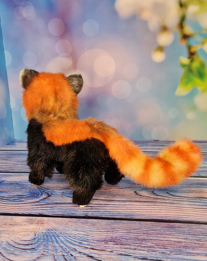 Red Panda Stuffed Toy. Handmade Plush Collectible OOAK | Etsy