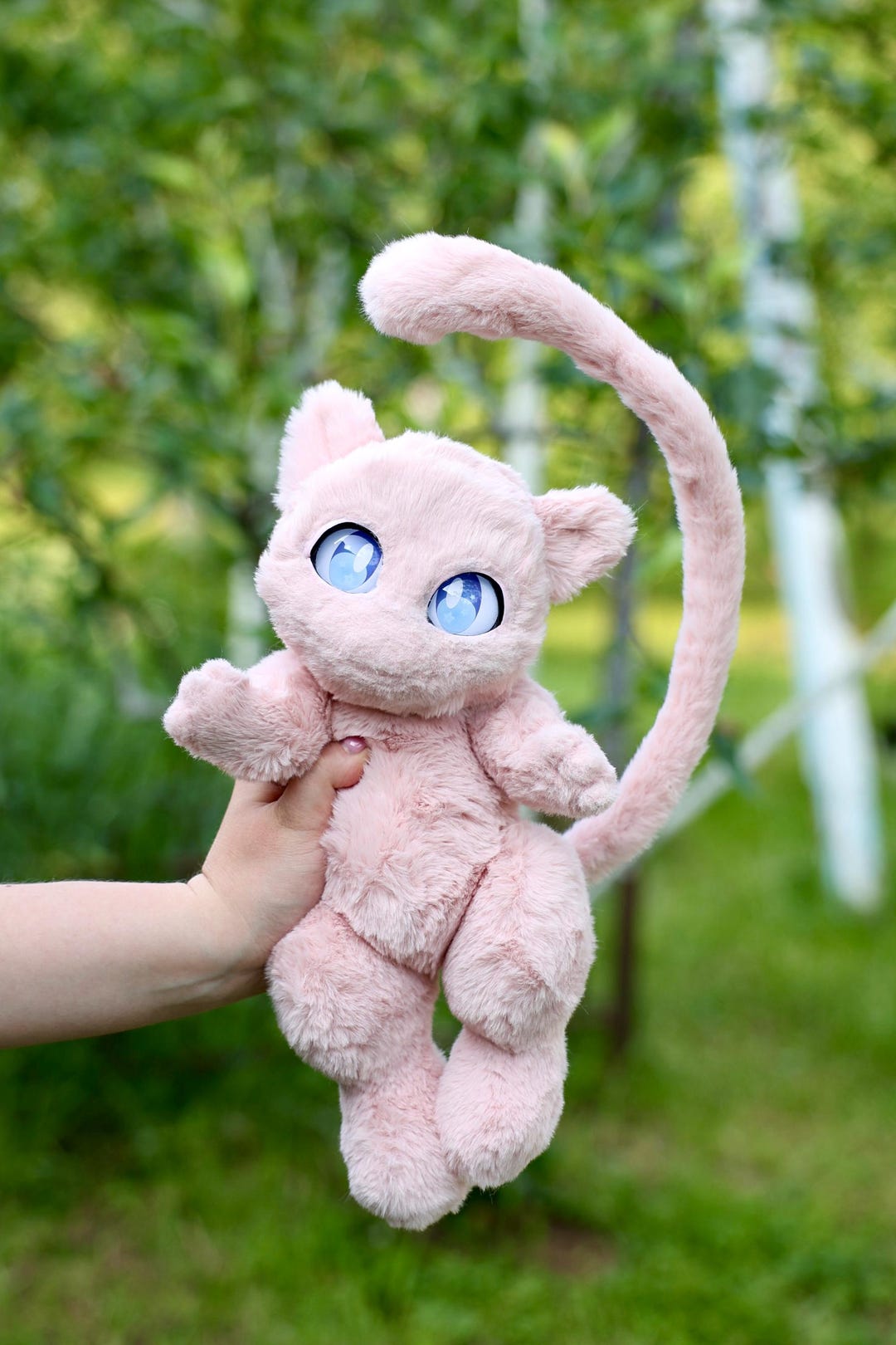Doll Mew, Toy Pokémon Meow, Plush Mew - Etsy