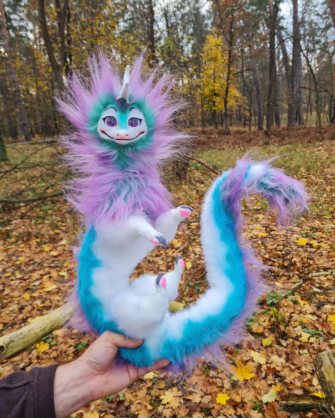 Sisu Dragon, Poseable Art Doll, Dragon - Etsy