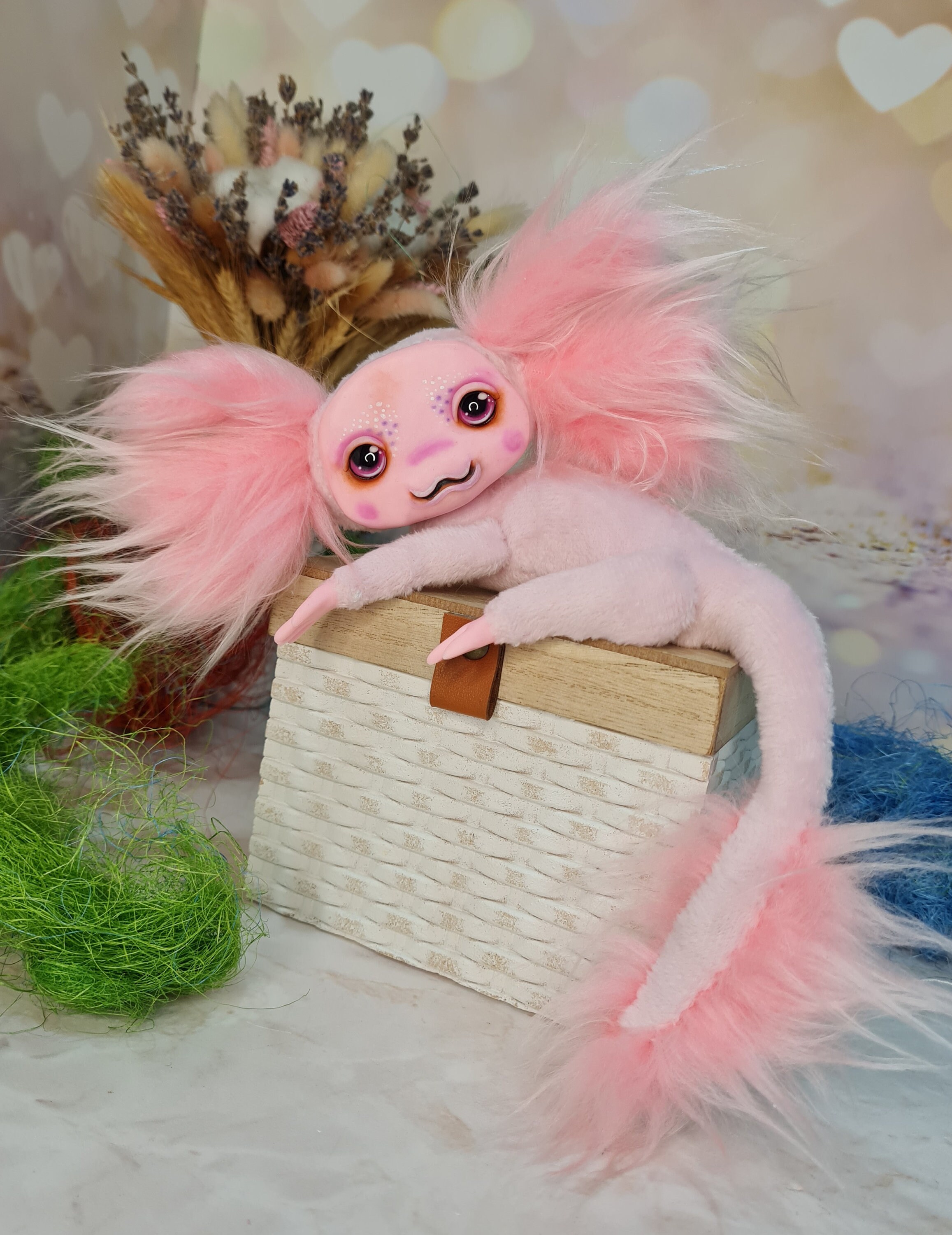 Axolotl Axolotl Doll Poseable Art Doll - Etsy Canada