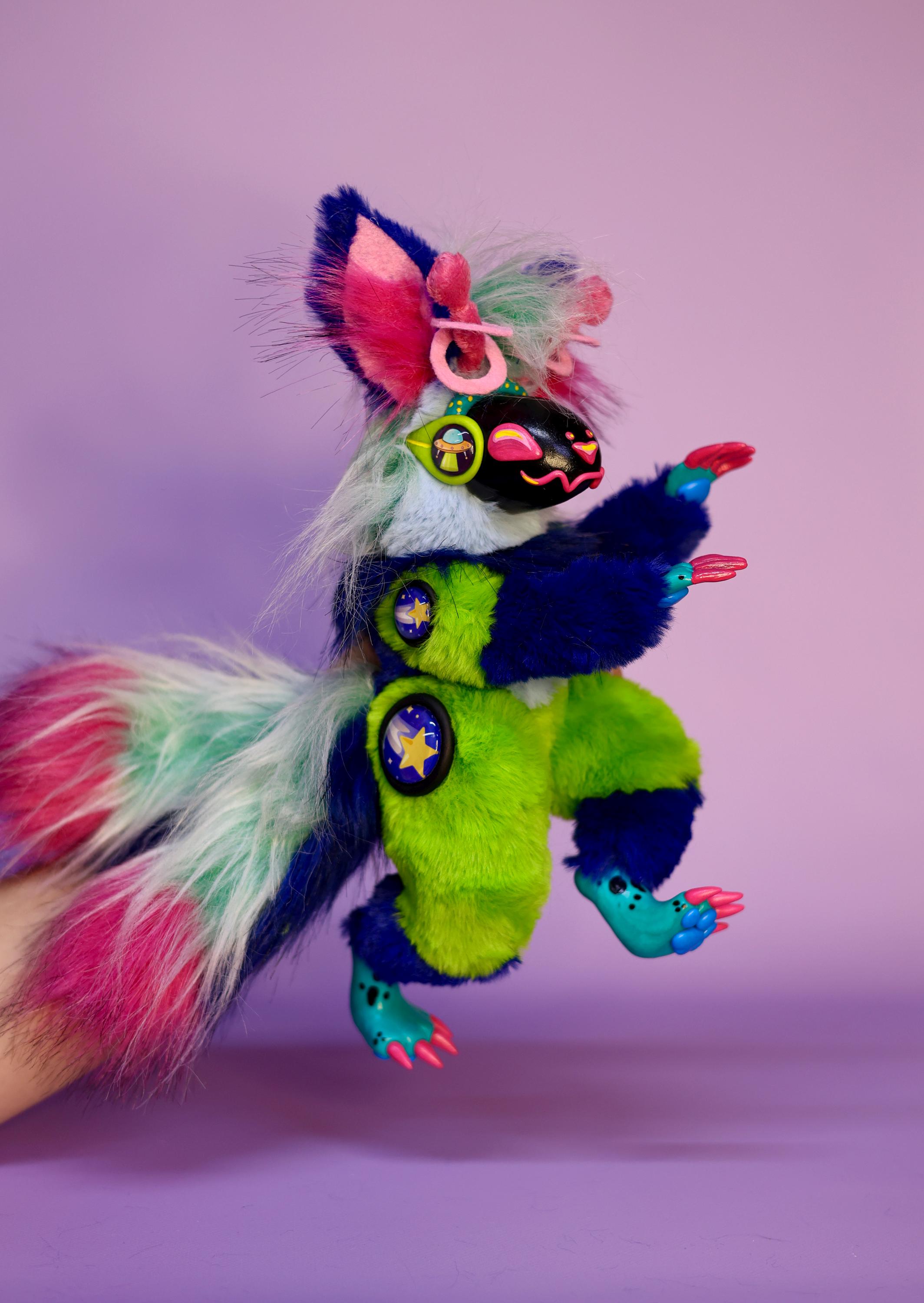Protogen Ufo, Art Doll, Sculpture Furry - Etsy