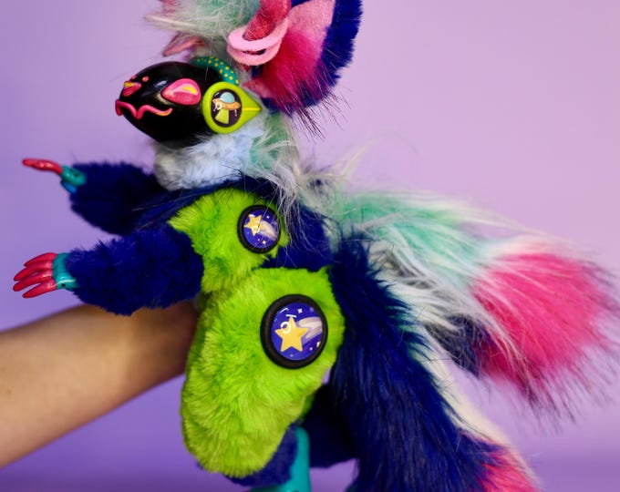 Protogen Ufo, Art Doll, Sculpture Furry - Etsy