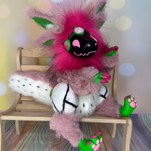 Sculpture Doll Protogen Pitahaya, Primagen, Plush Protogen - Etsy
