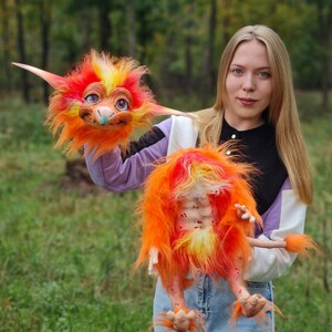 Made to Order! Fiery From Labyrinth, Fiery, Poseable Art Doll - Etsy